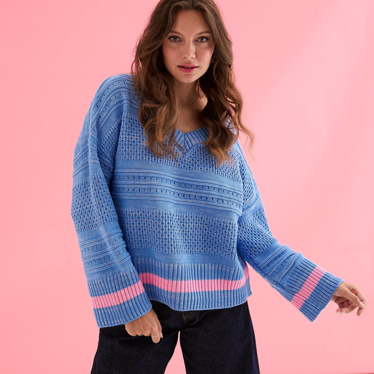 Colourful Knitted Jumpers for Women | Knit Sweaters for Women – Cara ...